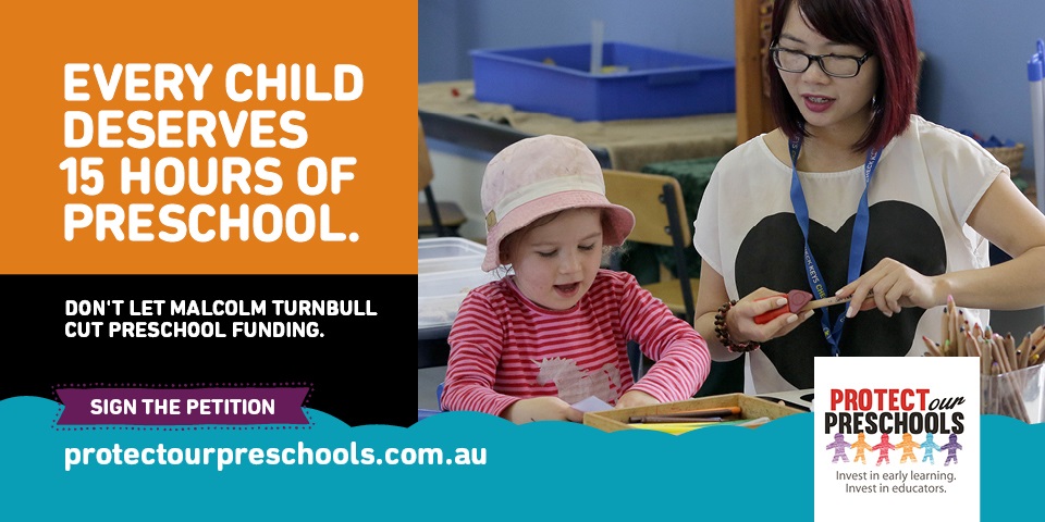 Quality preschool at risk after 2017 - AEU NT