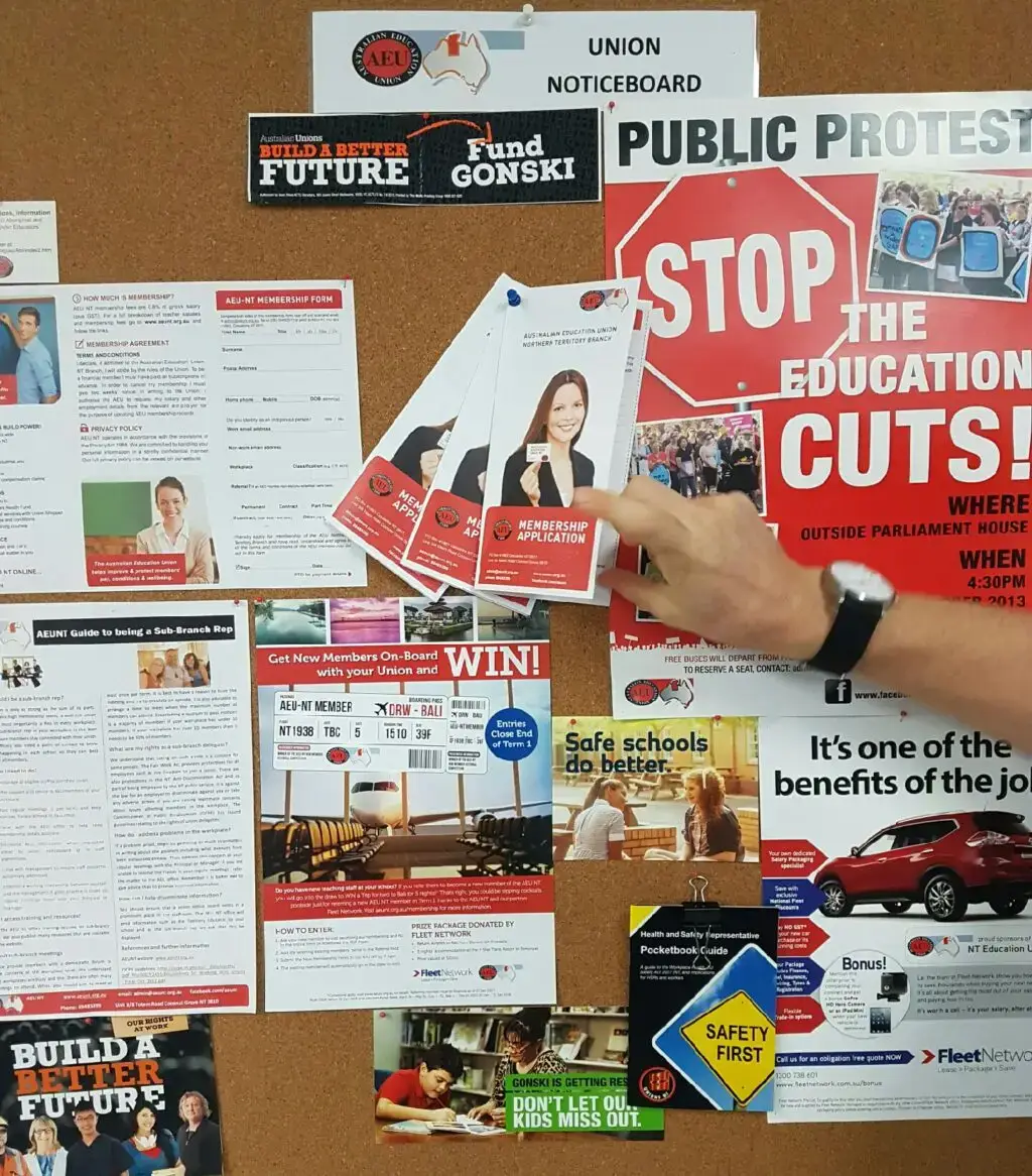 Building blocks of a strong union - AEU NT